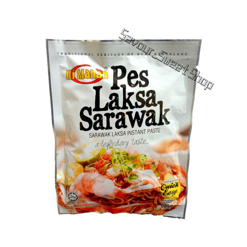 Pes Laksa Sarawak Hj Manan | Sarawak Laksa Instant Paste | 200gm ...