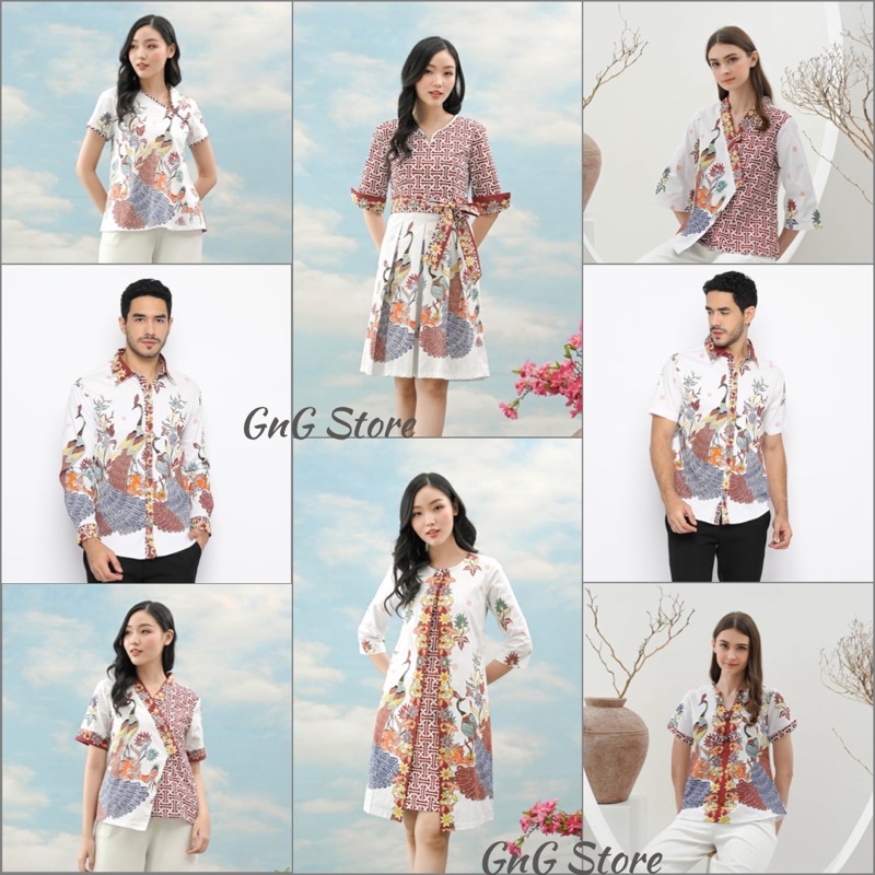 KEMEJA Bbc Series/Batik Couple/Batik Uniform/Batik Dress/Batik Shirt ...