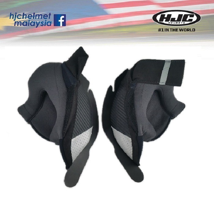 HJC RPHA 90S CARBON Cheek Pad Set [Black] | Shopee Malaysia