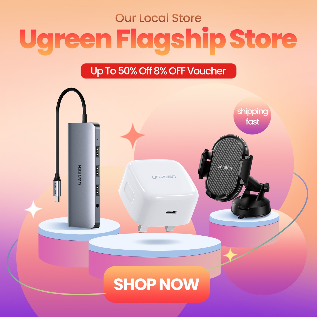 Ugreen Official Shop Online, March 2023 | Shopee Malaysia
