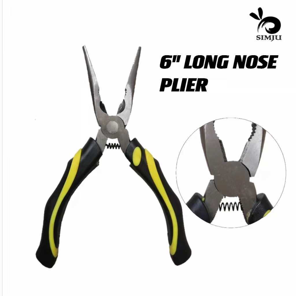 8 Plier Wire Cutter / 6, 8 Long Nose Plier Combination Quality Plier ...