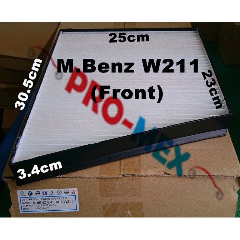Mercedes benz w211 e-class - air cond cabin filter | BeeCost