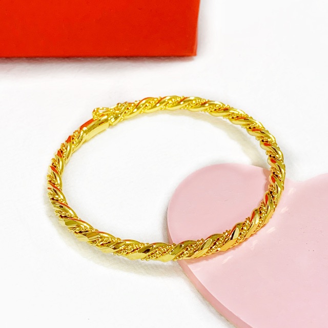 Emas korea 24k bangle emas dewasa | Shopee Malaysia