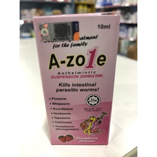 A-zole suspension 200mg/5ml strawberry 10ml | Shopee Malaysia