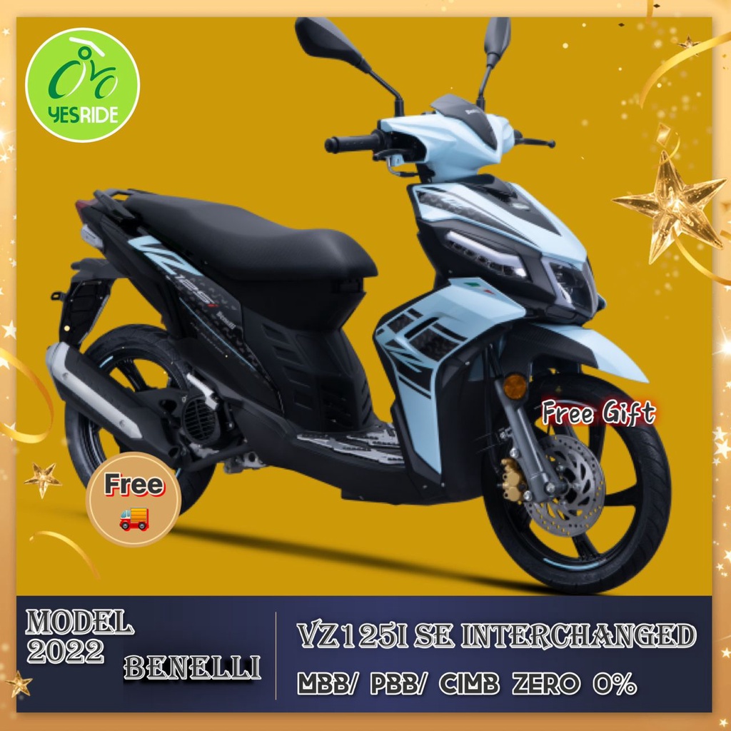 Benelli VZ125 SE Interchanged | Shopee Malaysia
