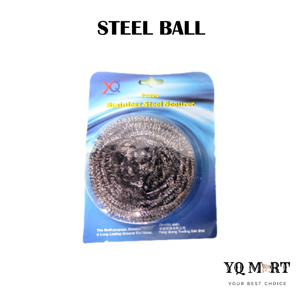 Steel Ball/ Wok Brush/ Wire Brush/ Berus Kuali/ Berus Besi | Shopee ...