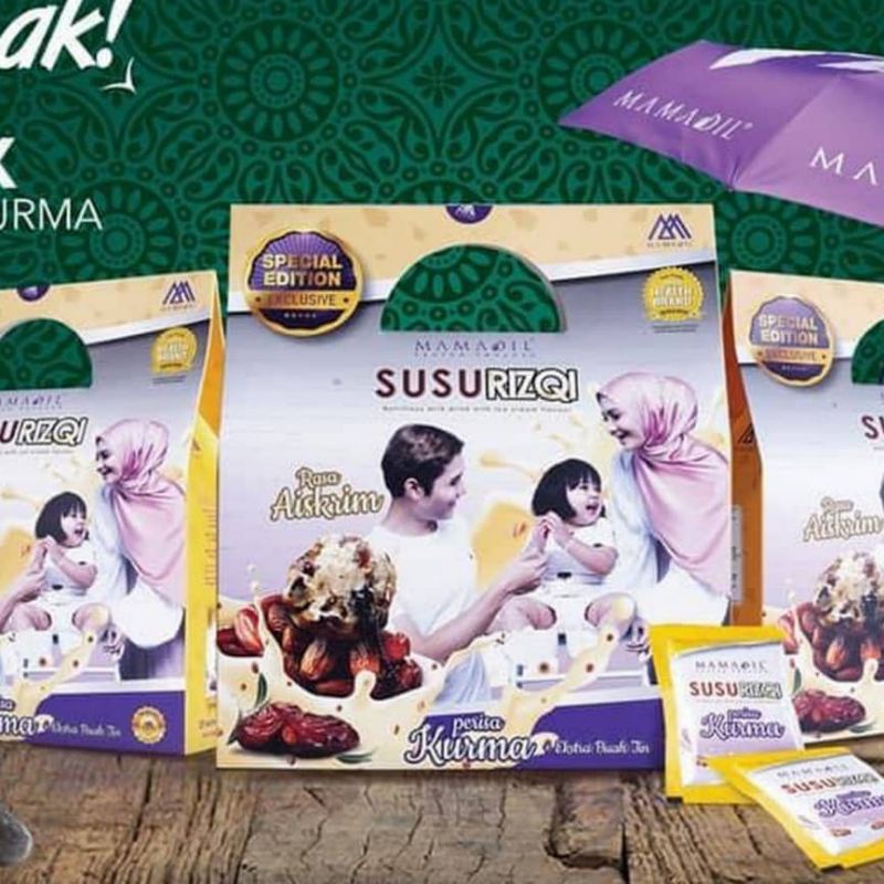 SUSU RIZQI MAMADIL SUSU KAMBING PERISA KURMA ORIGINAL ADA BARCODE ...