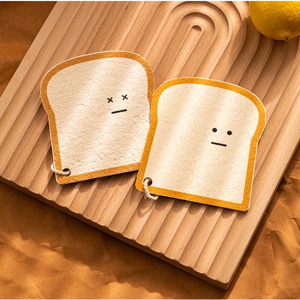 Toast Wood Pulp Cotton Absorbent Rag Kitchen Dishwashing Handy Tool ...