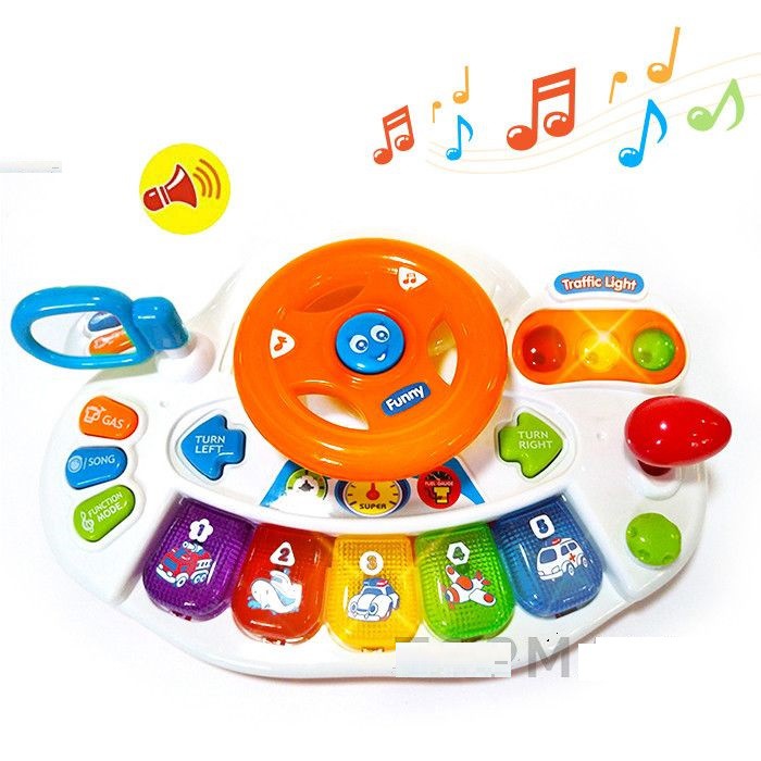 Mitoyos Kids Little Driver Funny Wheel English Fun Interactive Edu ...