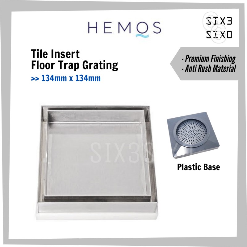 Hemos Tile Insert Floor Trap Grating [HM104] | Shopee Malaysia