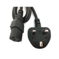 1.2M 3 PIN C13 Malaysia (UK) 13A Fused Power Cord Cable Wire for ...