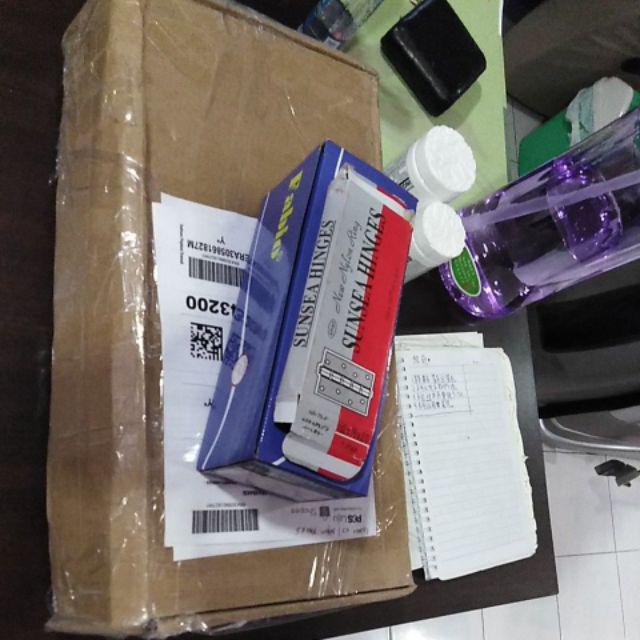 4 INCH SUNSEA NYLON HINGES (2pcs/set) with screw /ensel pintu | Shopee ...