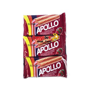 11g x 12pcs Apollo Chocolate Wafer Cream 1012 / Stick Wafer [Chocolate ...