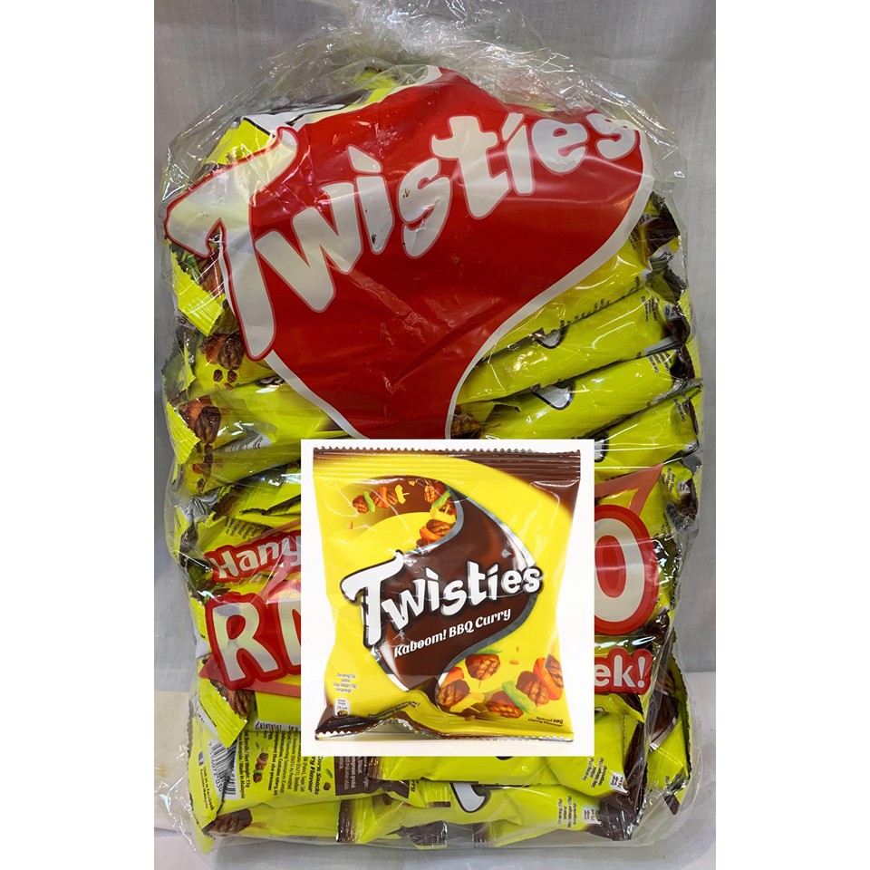 Twisties BBQ Curry/Chicken/Cheese/Tomato 24's x 15g | Shopee Malaysia