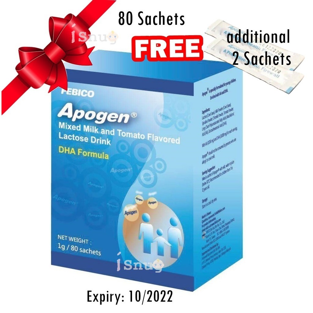 Apogen Children Granule FREE 2 SACHETS - Prevent H1N1, Influenza, HFMD ...