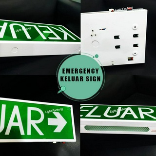 [Sirim Bomba Approved] LED KELUAR SIGN VITALITE VKS560/B/R Emergency ...