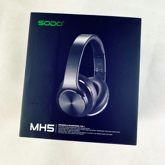 Sodo mh5 2 in 1 (headphone & speaker) | Shopee Malaysia