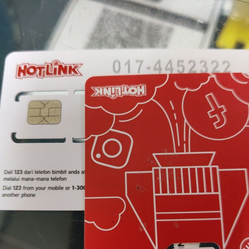 Hotlink new prepiad sim pack vip number/nice number | Shopee Malaysia