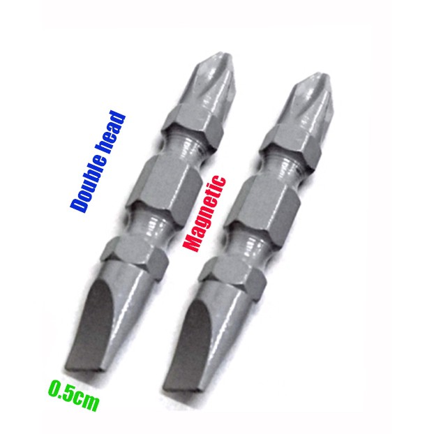 Mata Screw Driver Drill Bit with Flat Cross Head Magnetic (4.5cm) or ...