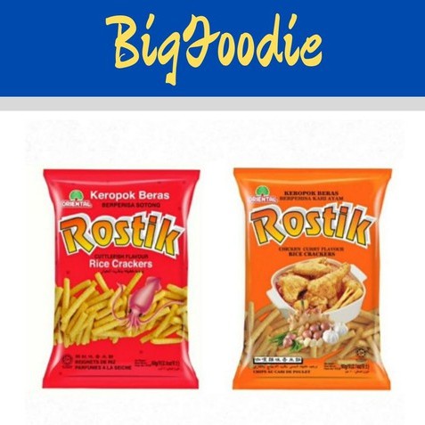 [BFD] Oriental Food Rostik Corn Snack 60gm (CuttleFish/Curry) | Shopee ...