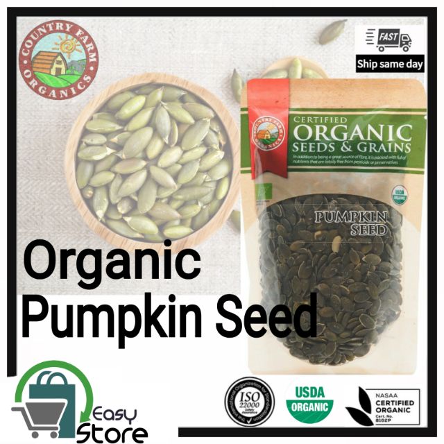 Country Farms Organic Pumpkin Seed 200g Healthy Snack Ready-to-Eat ...