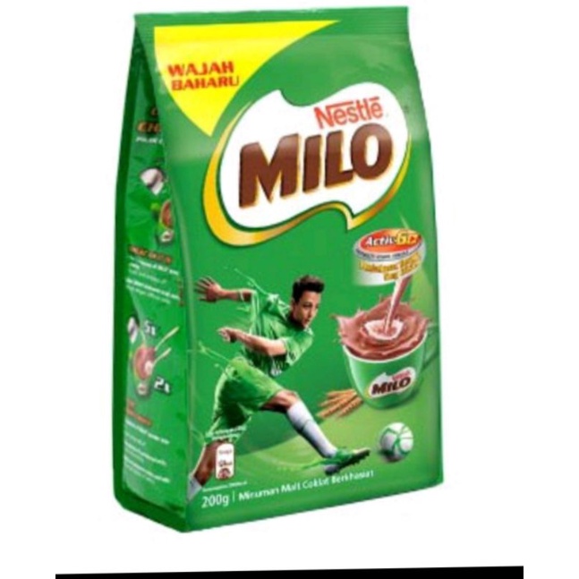 Nestle milo 200gm refill pack | Shopee Malaysia