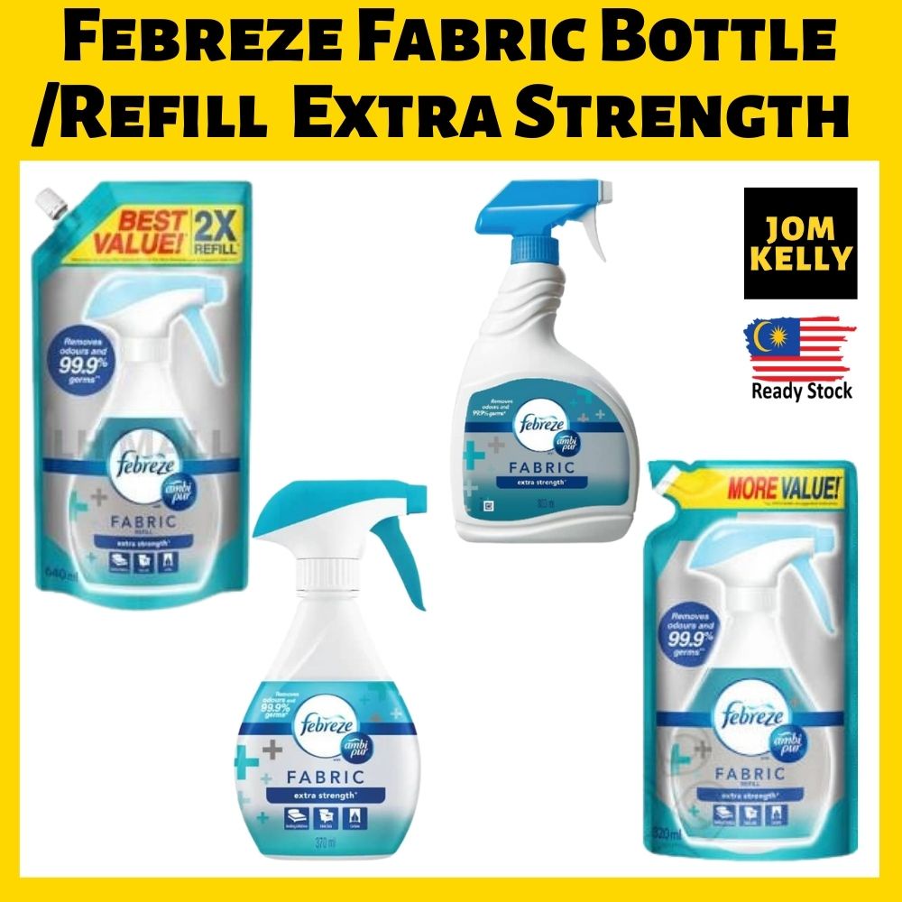 Febreze Fabric Extra Strength Bottle&Refill | Shopee Malaysia