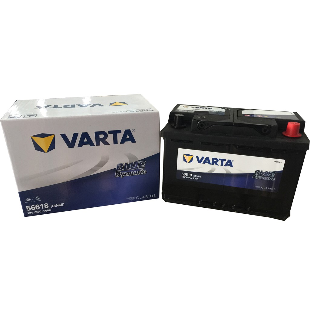 VARTA DIN66 (56618) Blue Dynamic Car Battery for Ford Ranger ...