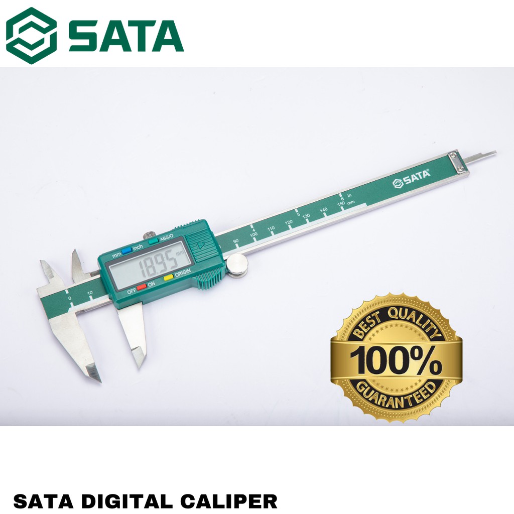 SATA DIGITAL VERNIER CALIPER 0-150MM 0-200MM 0-300MM / DIGITAL VERNIER ...