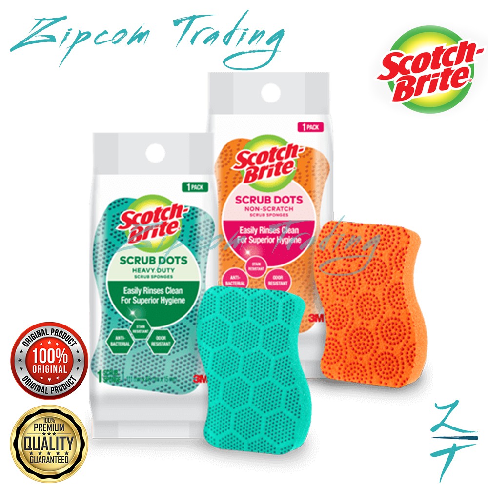 3M Scotch Brite Scrub Dots | Shopee Malaysia
