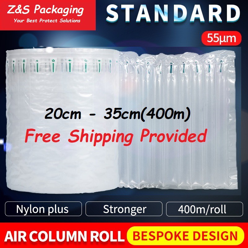 400m Inflatable Bubble Wrap Inflatable Air Packaging Air Bubble Plastic ...