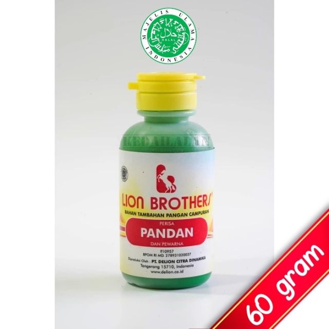 LION BROTHERS Pewarna dan Perisa Pandan/Pandan Flavor and Coloring ...
