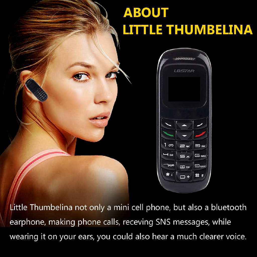Mini Mobile Cell Phone Wireless Bluetooth Earphone Dialer Wireless ...