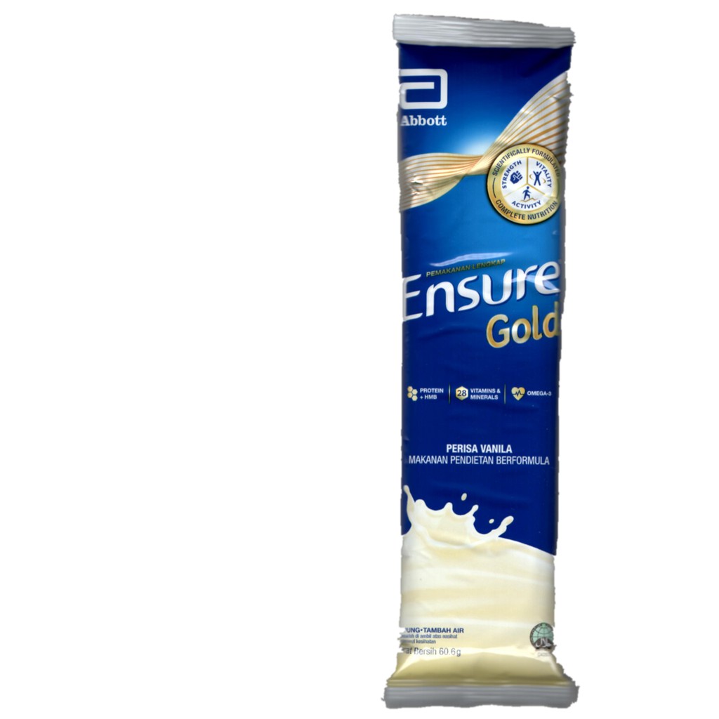 Ensure Gold Sachet - Vanilla / Wheat 60.6g | Shopee Malaysia