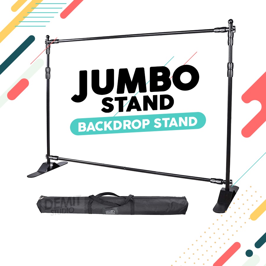 Jumbo Stand / Backdrop Stand | Shopee Malaysia