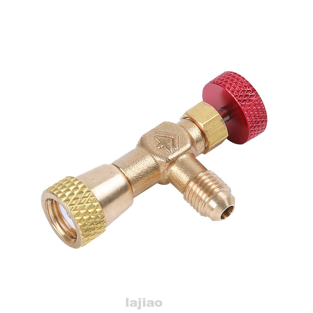 1/4 "-5/16" Refrigerant Valve Charging Flow Control Copper Alloy Proof ...