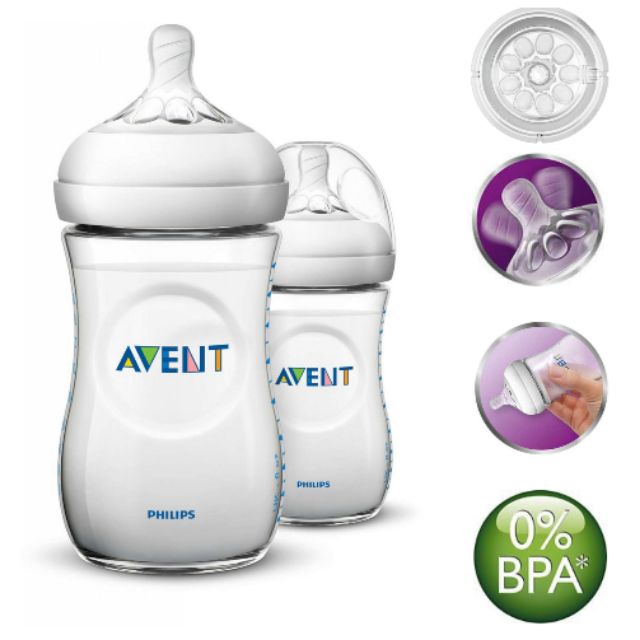 AVENT Natural 9oz / 260ml Twin Pack | Shopee Malaysia