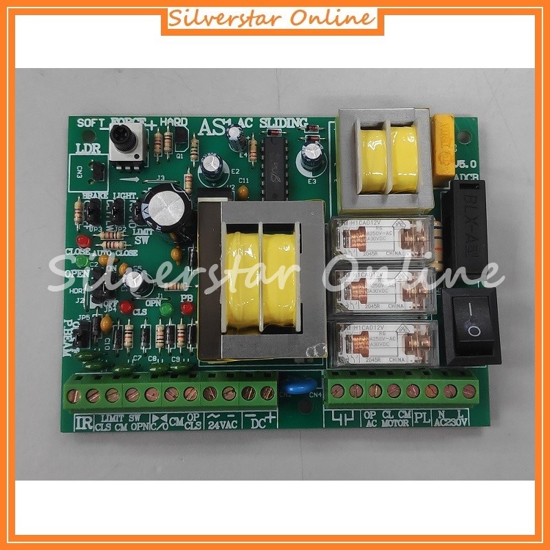 AS1 Autogate AC Sliding Control Board PCB Panel Automatic Gate Auto F1 ...