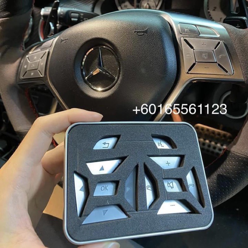 Mercedes AMG Steering Wheel Button Switch Latest W176 W117 W246 W212 ...