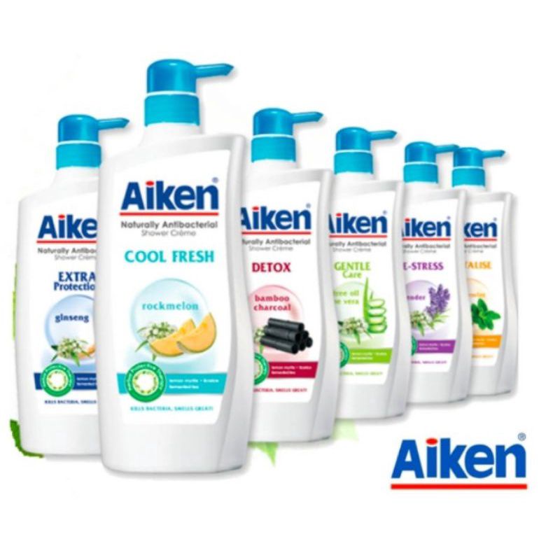 Aiken Naturally Antibacterial Shower Cream 900g | Shopee Malaysia
