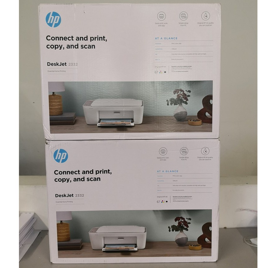HP DeskJet 2330 / 2332 All-in-One Printer (Print, Copy, Scan) | Shopee ...