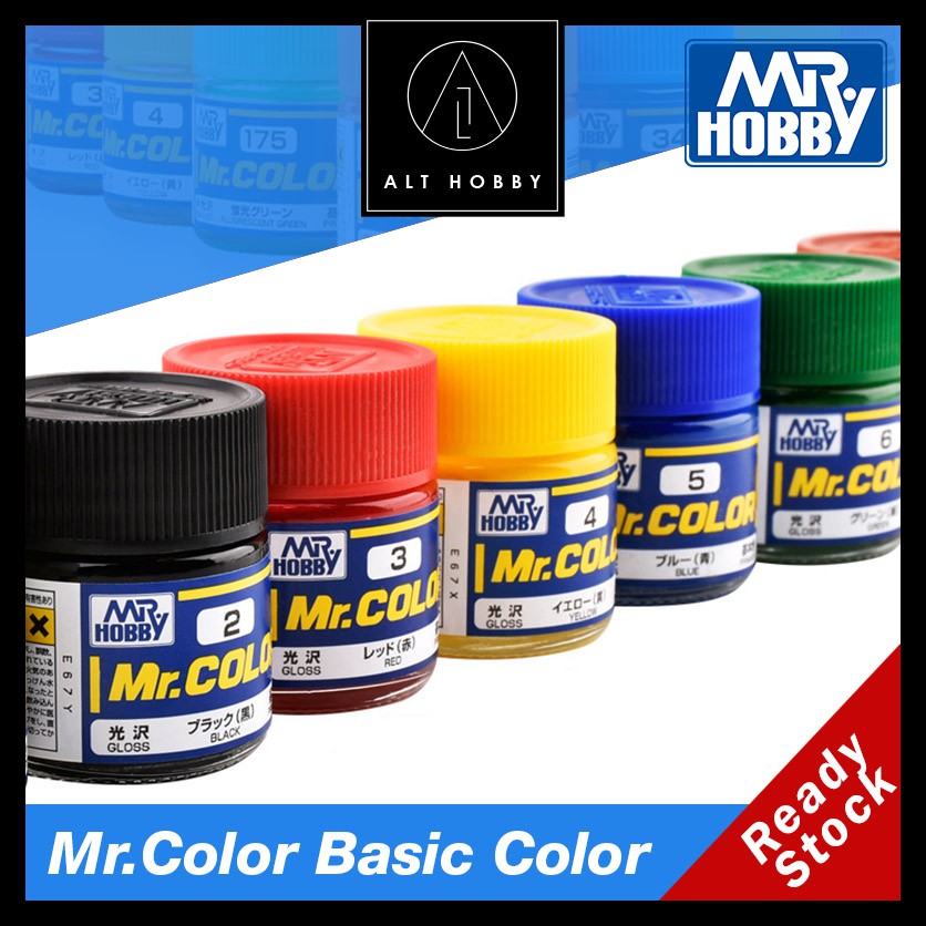 Mr Hobby Mr Color C1-C20 10ml Hobby Paint/ Gundam Basic Color/ Gundam ...