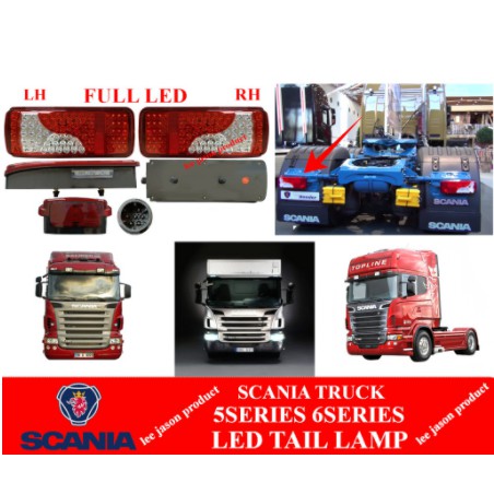 SCANIA 5SERIES 6SERIES RPG CAB LED TAIL LAMP | Shopee Malaysia