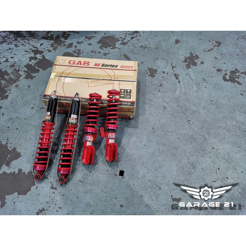 Perodua Axia / Bezza - GAB HE Series Adjustable Absorber Hilow ...