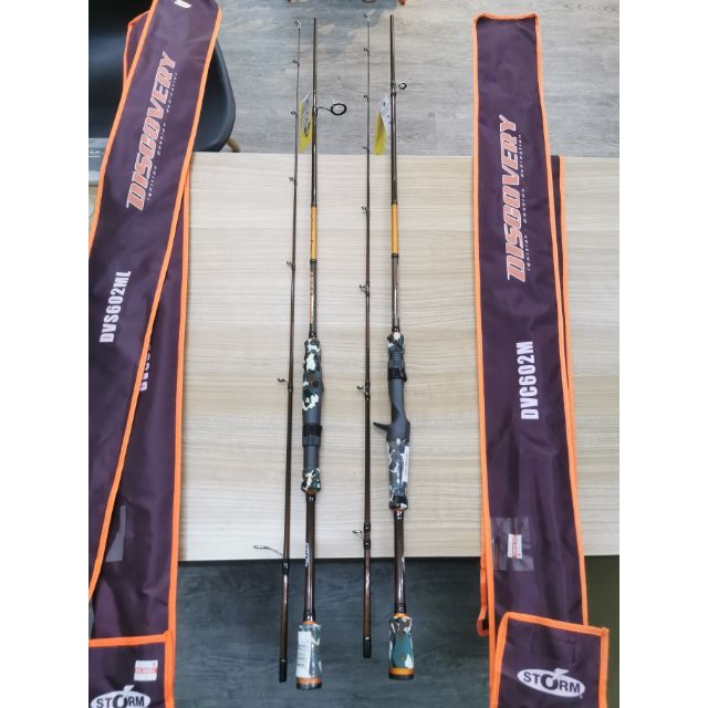 Storm Discovery ROD Spinning & Casting | Shopee Malaysia