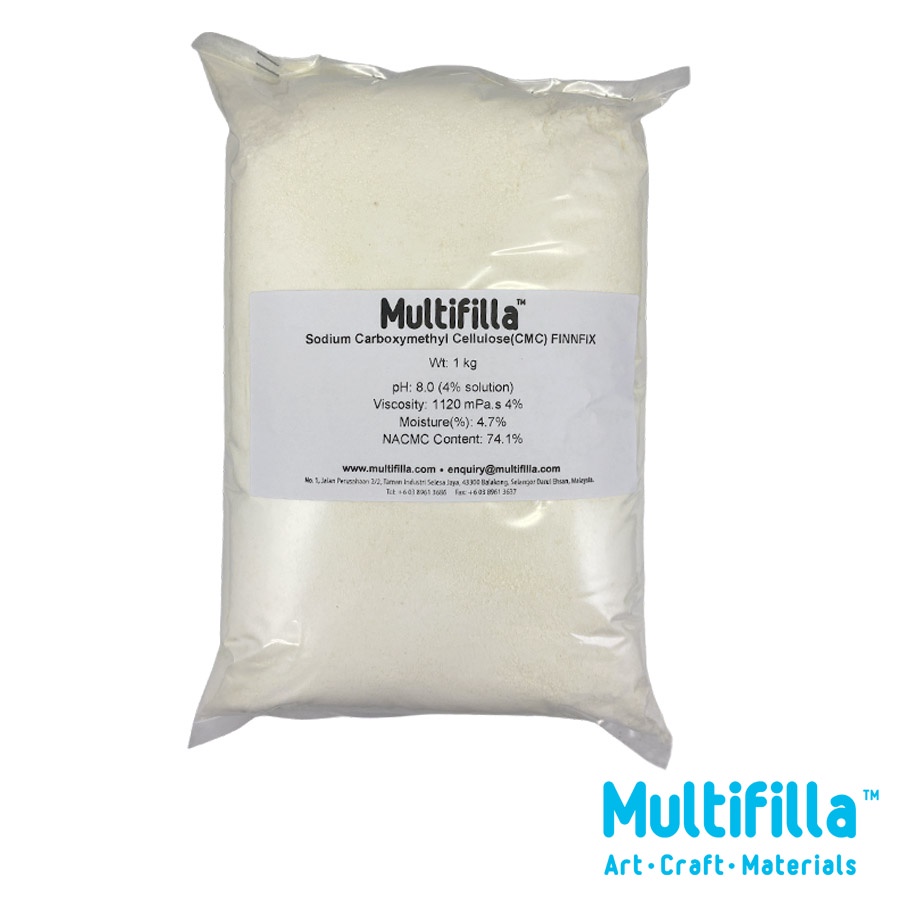 Sodium Carboxymethyl Cellulose (CMC) FINNFIX - 1kg | Shopee Malaysia