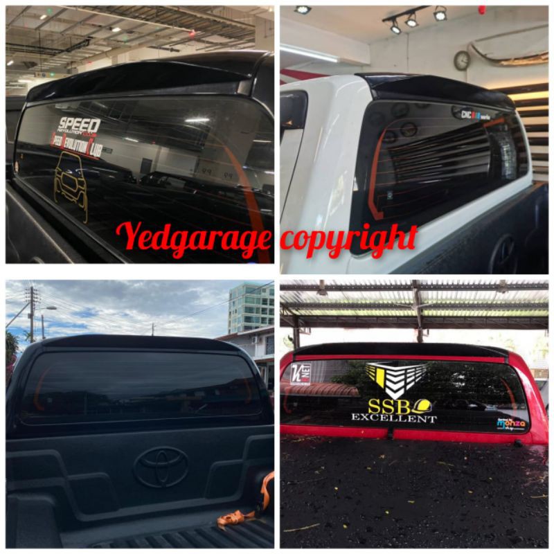 SPOILER TOYOTA HILUX REVO ROCCO ROGUE AKANA /MONZA STYLE | Shopee Malaysia
