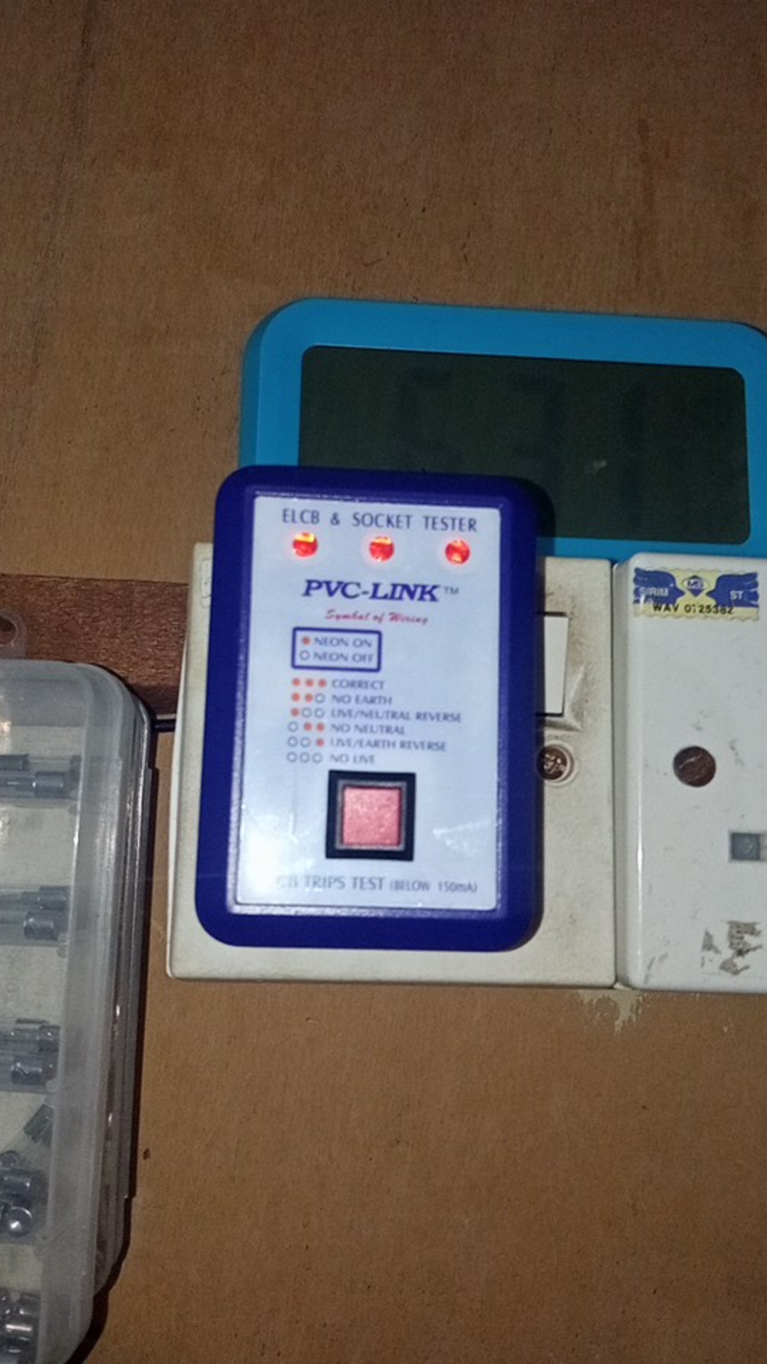 PVC LINK 13A MAIN TESTER ELCB BUTTON (150MA , 300MA) | Shopee Malaysia