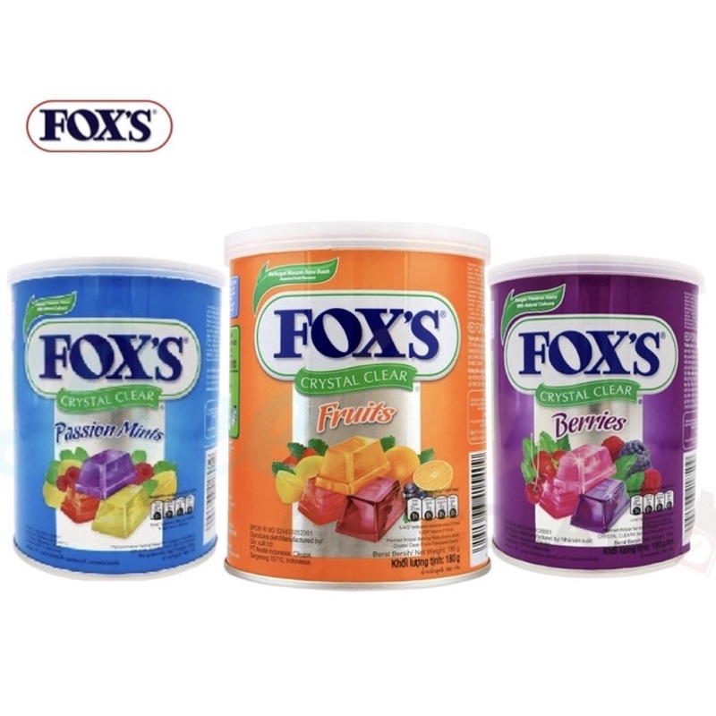Fox’s Crystal Clear Candy in Metal Tin | Shopee Malaysia