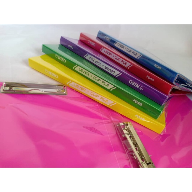 Niso A4 lever file + Clip File F848 | Shopee Malaysia